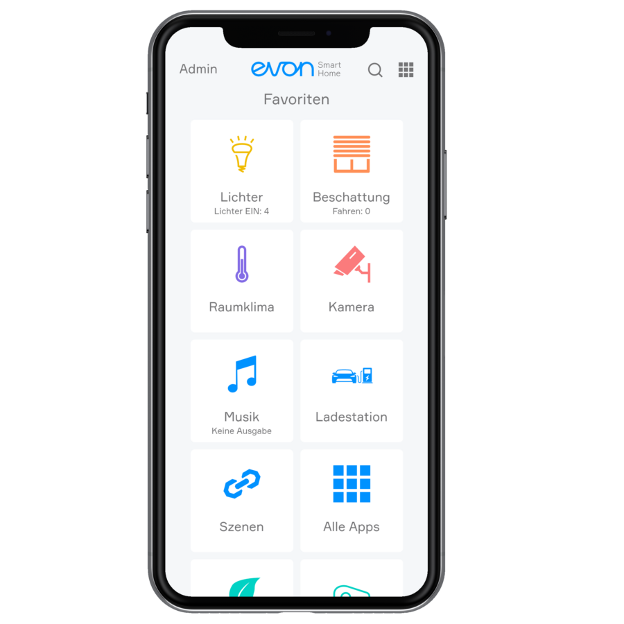 Systemaufbau & App | evon Smart Home
